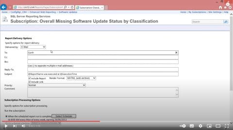 How to Set-up an Email Subscription in SSRS - Ask Garth