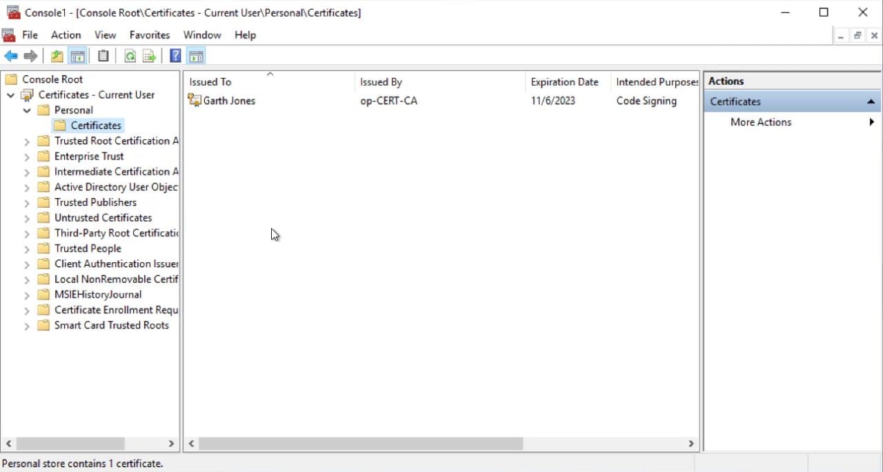 How To Create A Code Signing Certificate Ask Garth